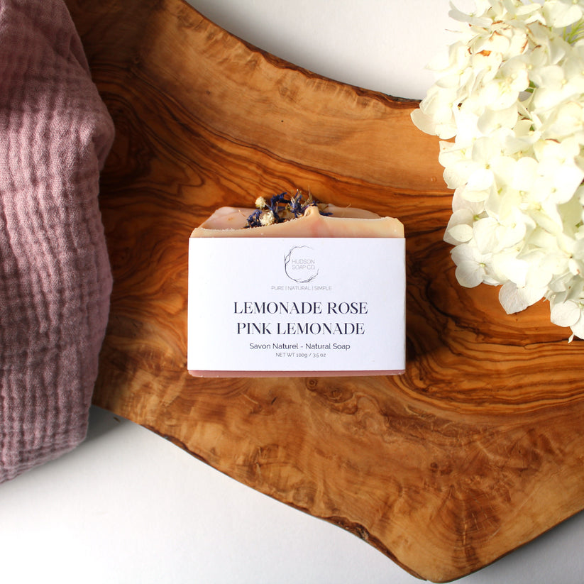 PINK LEMONADE | natural soap – Hudson Soap Co.